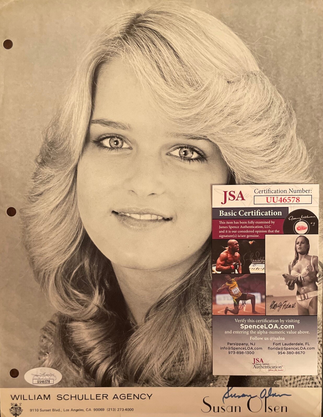 Susan Olsen BRADY BUNCH Original Autograph 8x10 photo w/JSA COA | eBay