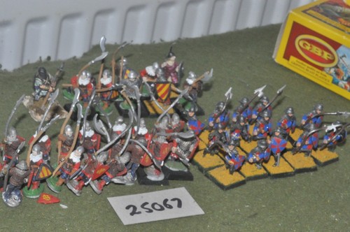 25mm medieval / english - billmen 40 figures - inf (25067) | eBay