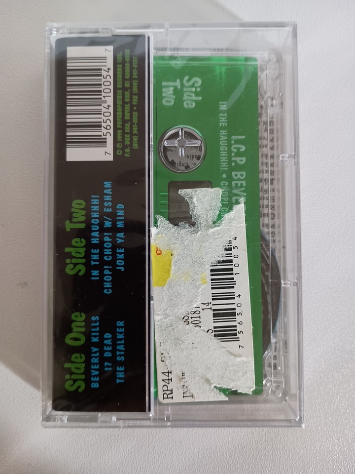 Insane Clown Posse ICP Beverly Kills 50187 Green Cassette Tape 1993 ...