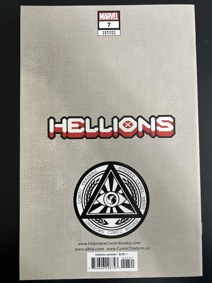 Hellions #7 NM Kael Ngu TRADE Variant Cover PSYLOCKE X-MEN Marvel 2020 ...
