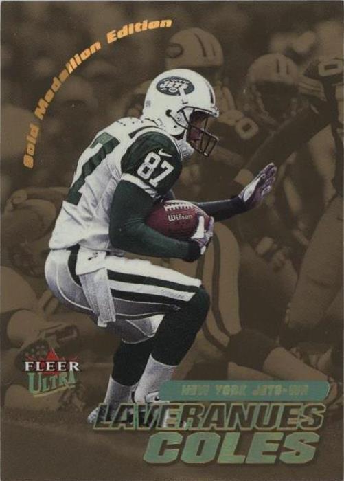 2001 Fleer Ultra - Laveranues Coles #205G Gold Medallion /250 for sale ...