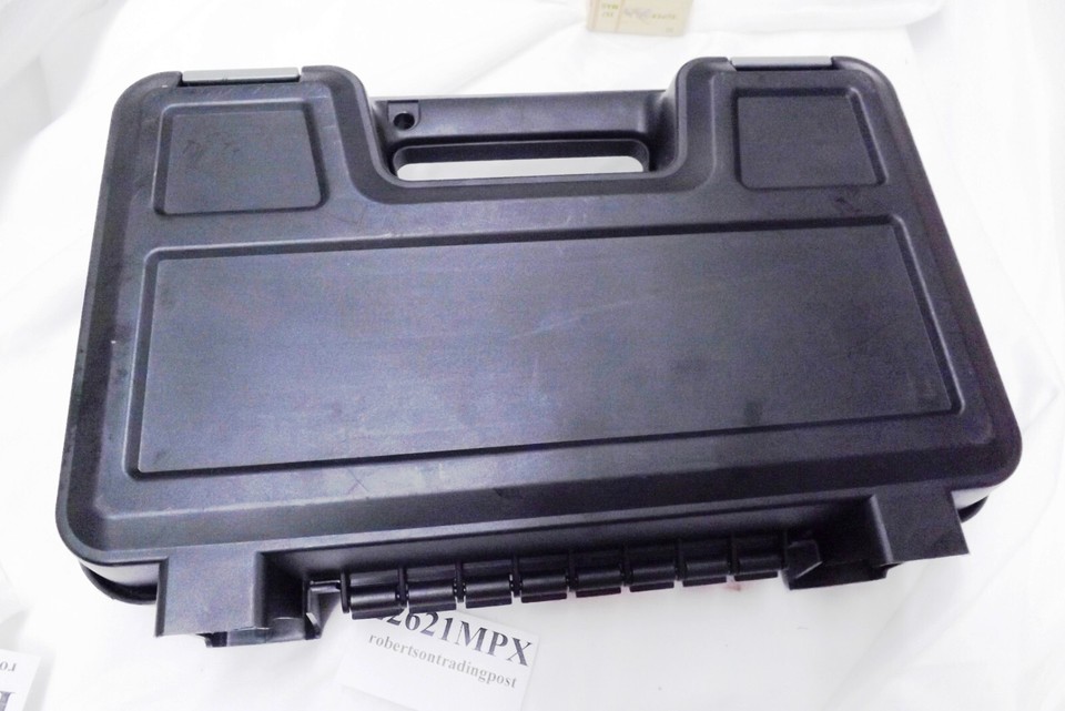 Smith & Wesson Factory Black M&P Box Plastic Case Large Handgun Pistol ...