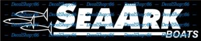 Sea Ark Boats - Outdoor Sports - Car/SUV/Truck Vinyl Die-Cut Peel N ...