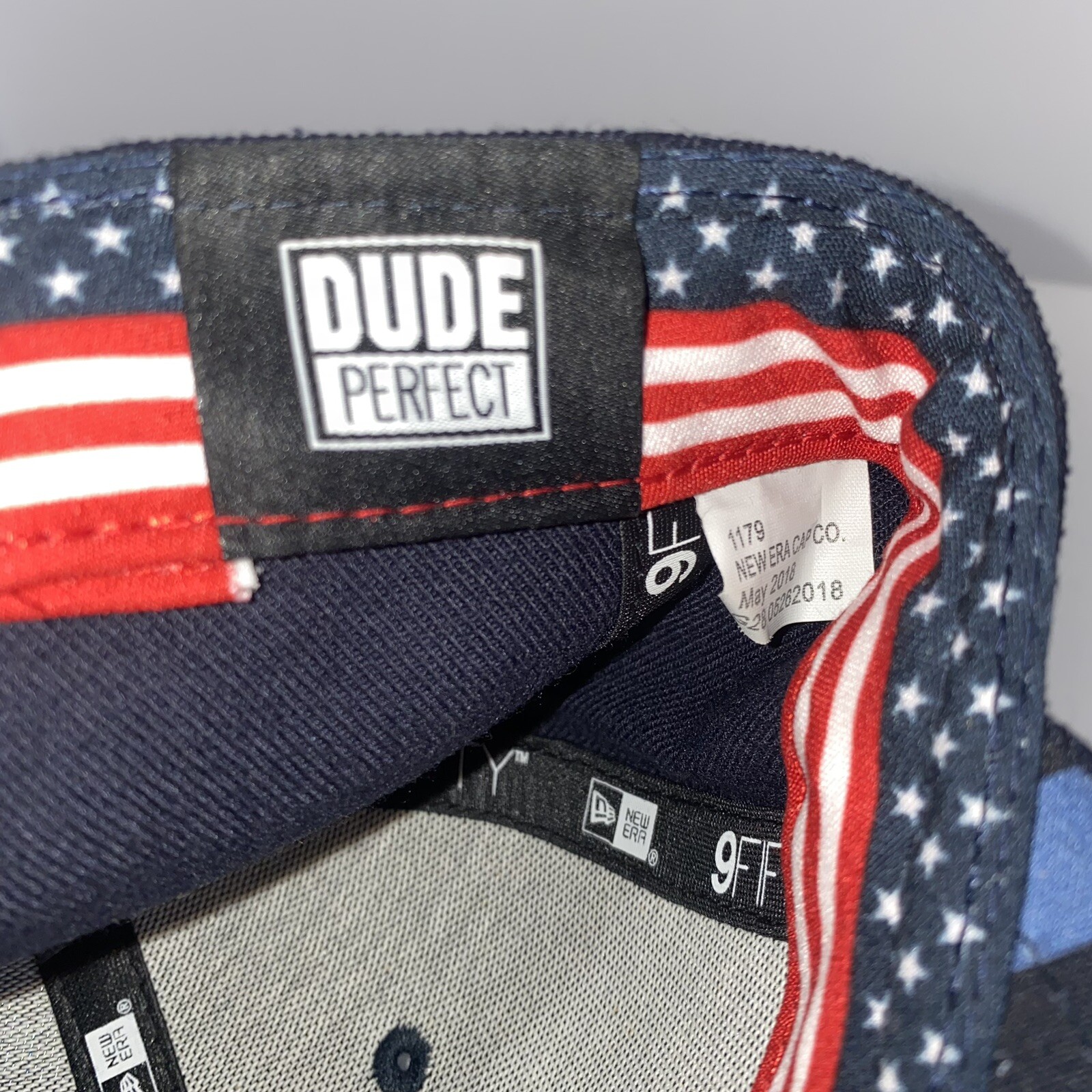 Dude Perfect Hat Cap Snap Back Blue 9Fifty Adjustable… - Gem