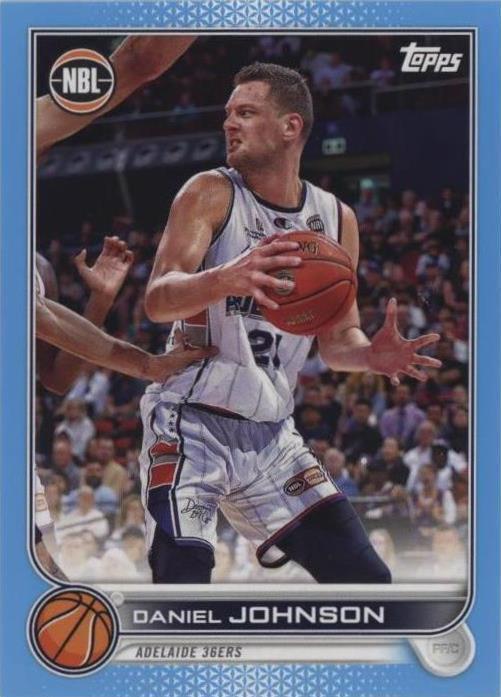 2022-23 Topps NBL National Basketball League - Daniel Johnson #7 Blue ...