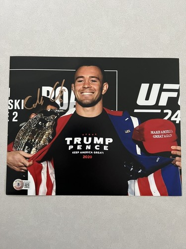 Colby Covington autographed signed 8x10 photo Beckett BAS COA UFC MMA ...