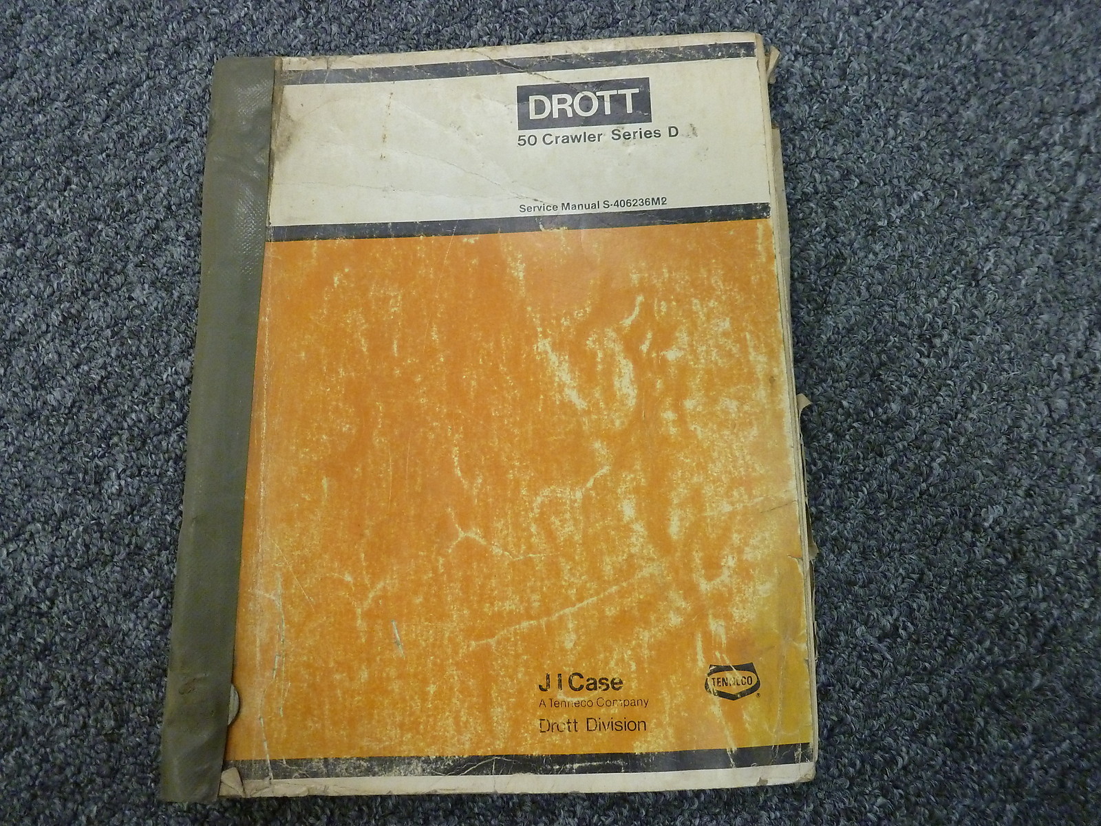 J I Case Drott 50 Series D Crawler Excavator Shop Service Repair Manual ...