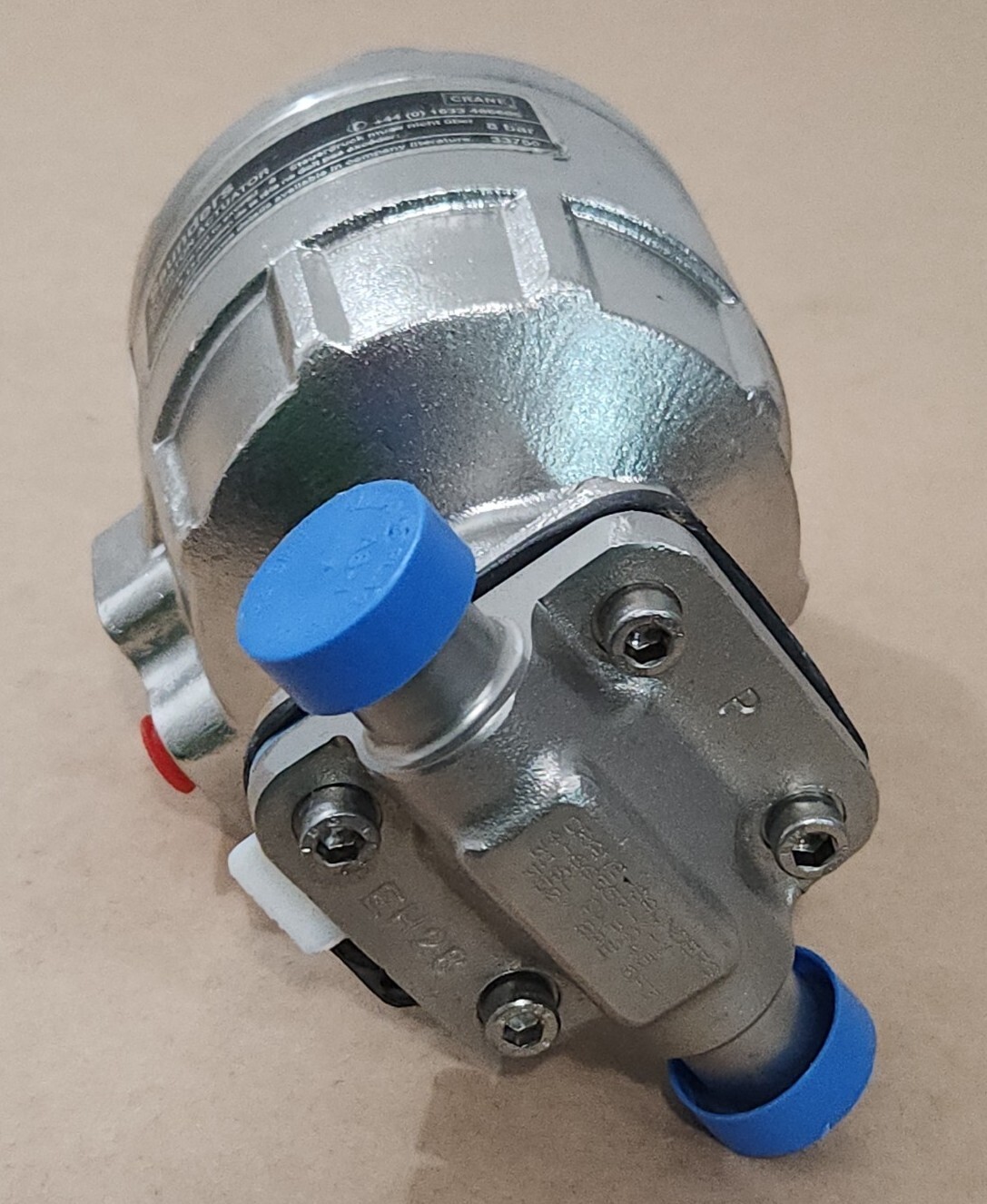 *NEW* Crane Saunders 4-66557-1-1 EC Piston Actuator 3/4" 316L CWP145 ...