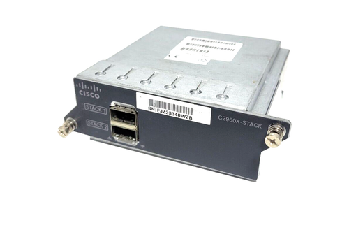 Cisco C2960X-STACK V02 Catalyst C2960X FlexStack Plus Hot-swap Stacking Module | eBay
