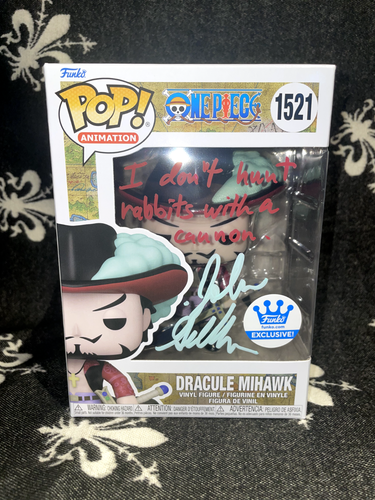 Funko Pop! 1521 Dracule Mihawk, One Piece - Sign By John Gremillion ...