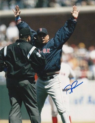 TERRY FRANCONA BOSTON RED SOX ACTION SIGNED 8X10 | eBay