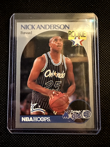 1990-91 NBA Hoops Nick Anderson #214 Rookie - NM-MT | eBay
