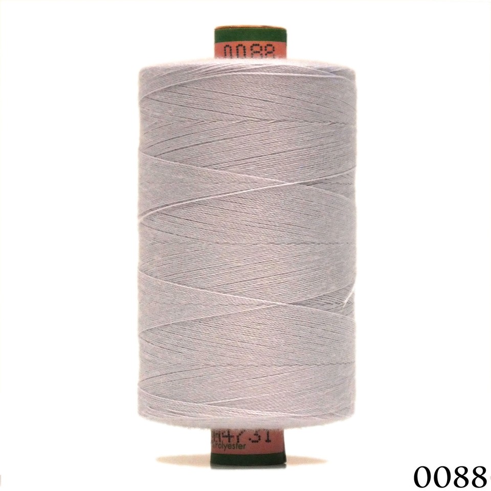Amann 100% Polyester CoreSpun Sewing Thread Saba 80 1000M Color 88 ...