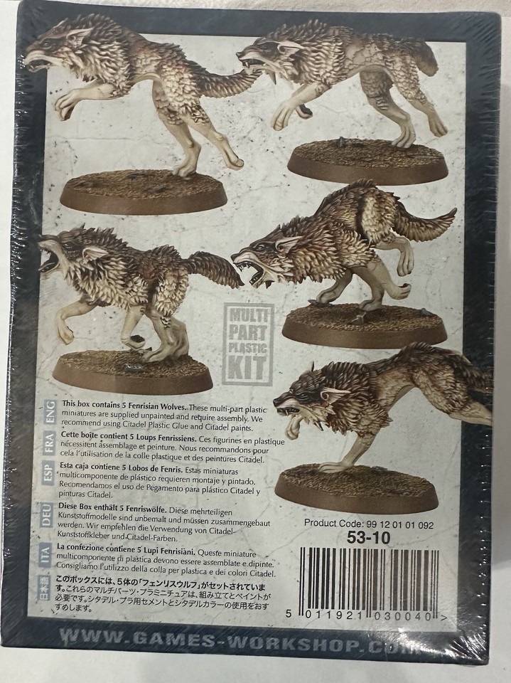40K Space Wolves Fenrisian Wolf Pack NIB | eBay