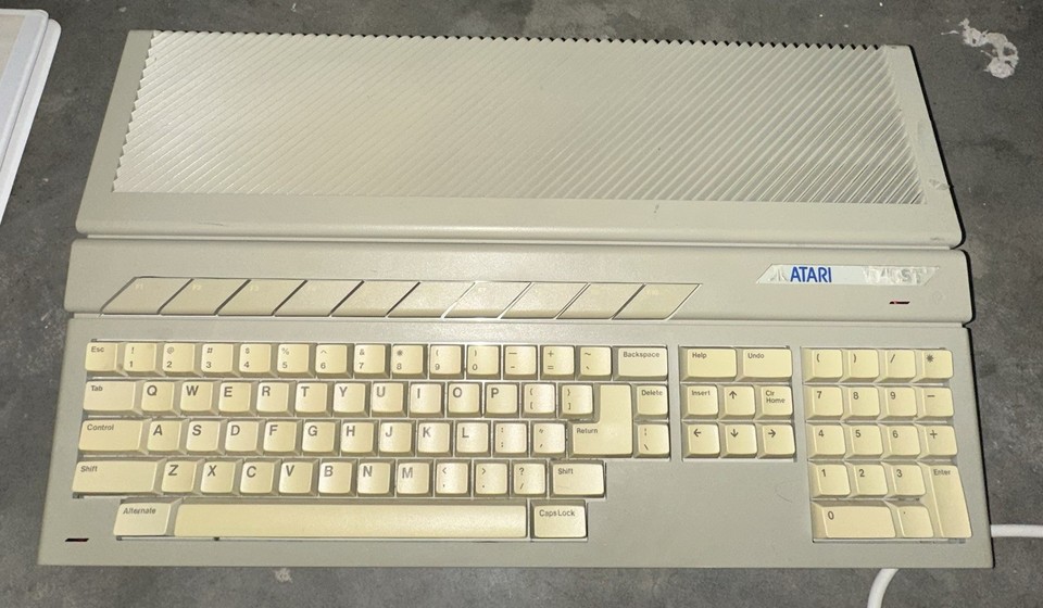 Atari 1040ST with Atari SC1435 Monitor READ DESCRIPTION | eBay