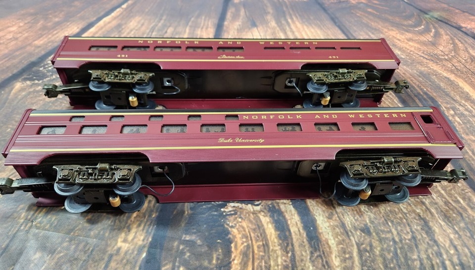 MTH 491 Aluminum Sleeper/Diner Set Set Norfolk & Western DUKE ...