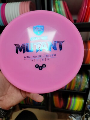 Discmania Neo Mutant Disc Golf Overstable Mid Range Disc Pink 180g | eBay