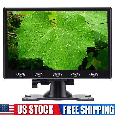 US-7'' Portable Small Monitor HDMI LCD Screen for PC/TV/Security System ...