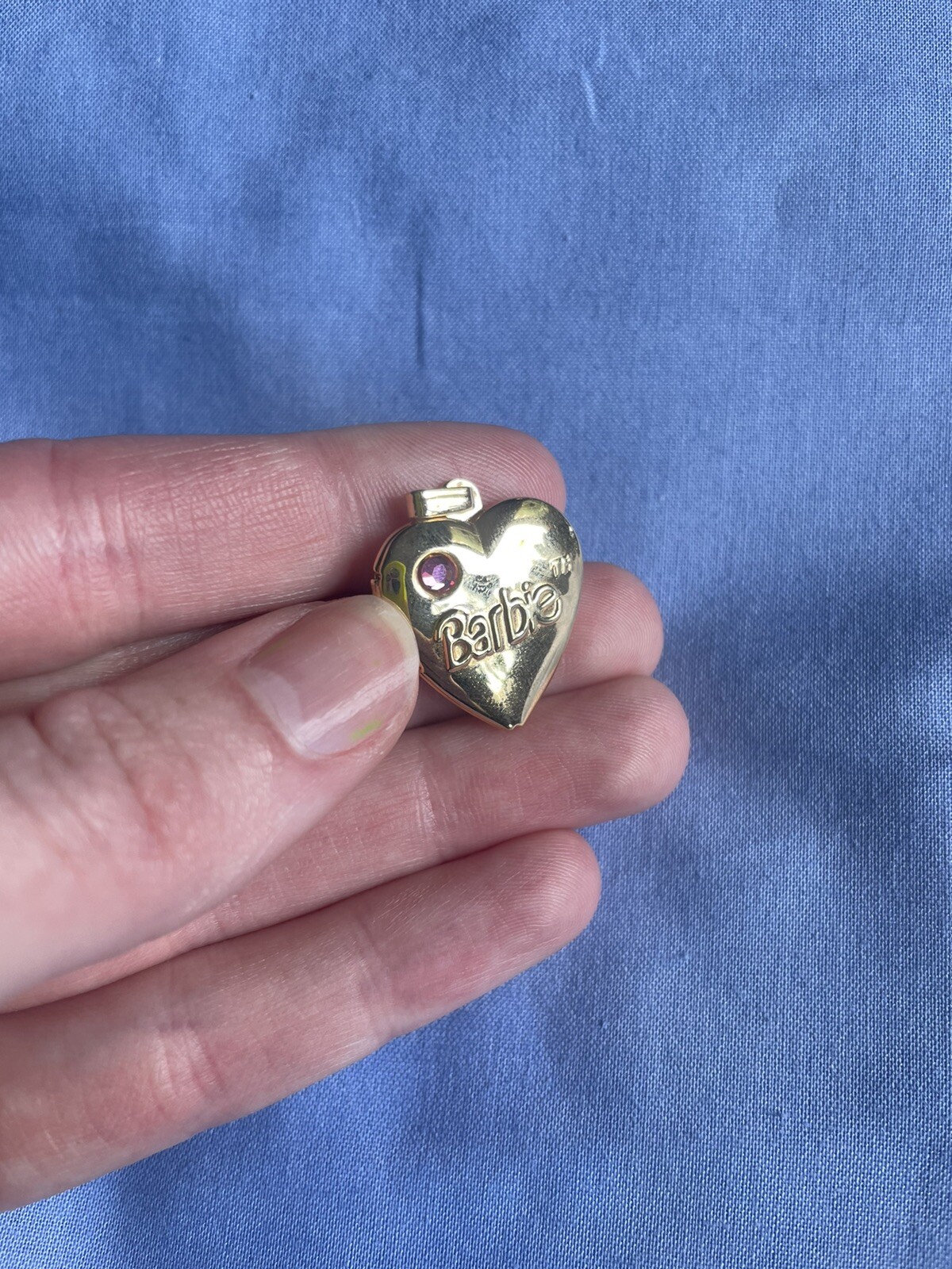 1998 Barbie Mattel Locket, Amazing Condition, No Chai… - Gem