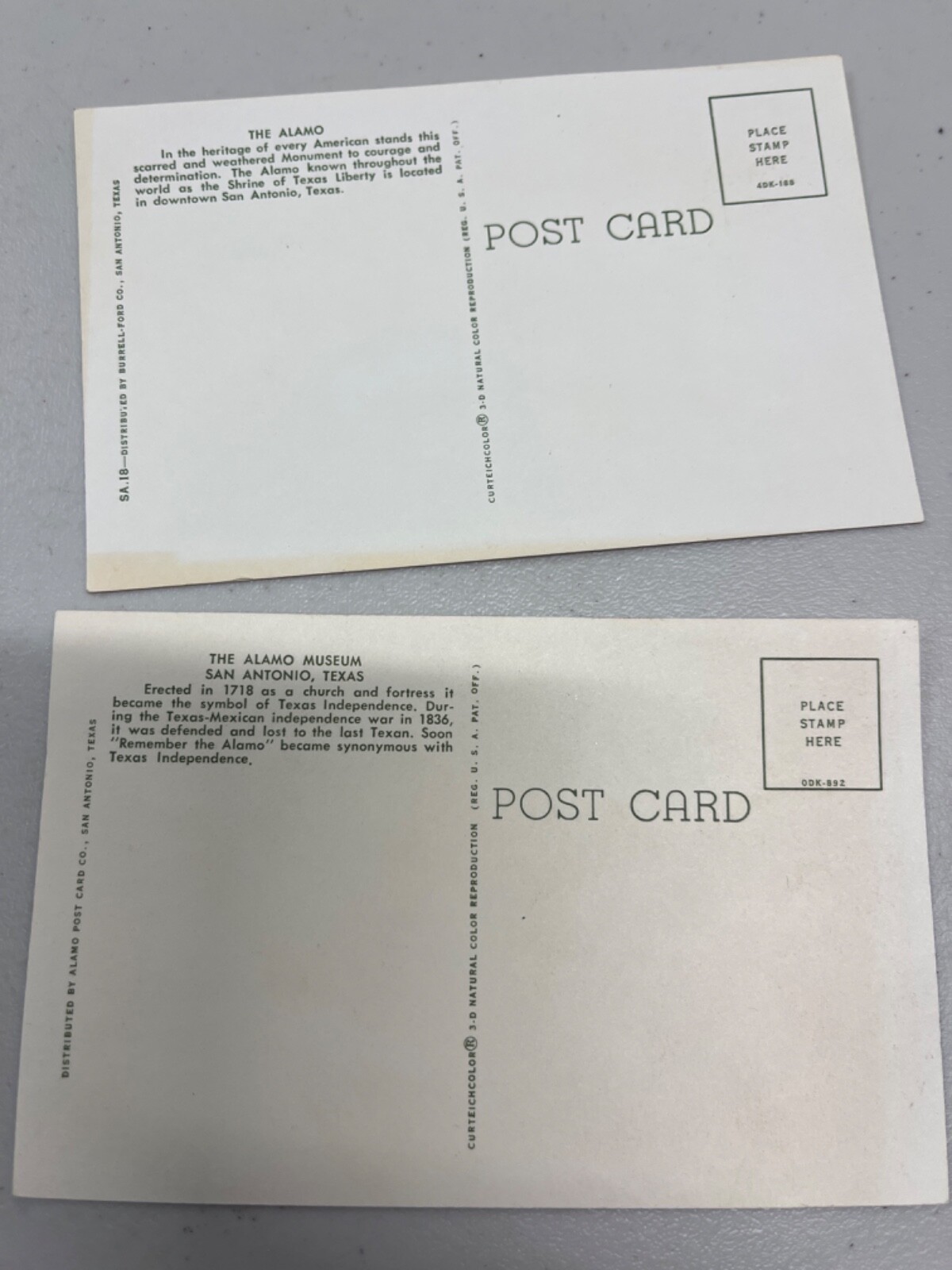 Lot of 4 Vintage Texas Post cards | eBay