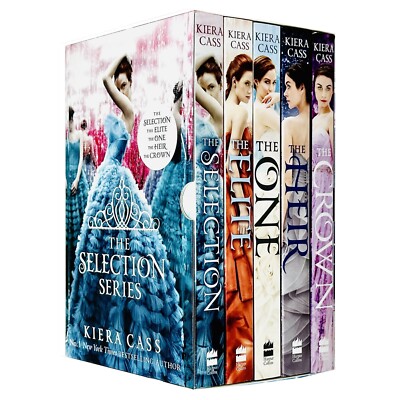 The Selection Series Complete 5 Books Collection Box Set by Kiera Cass ...