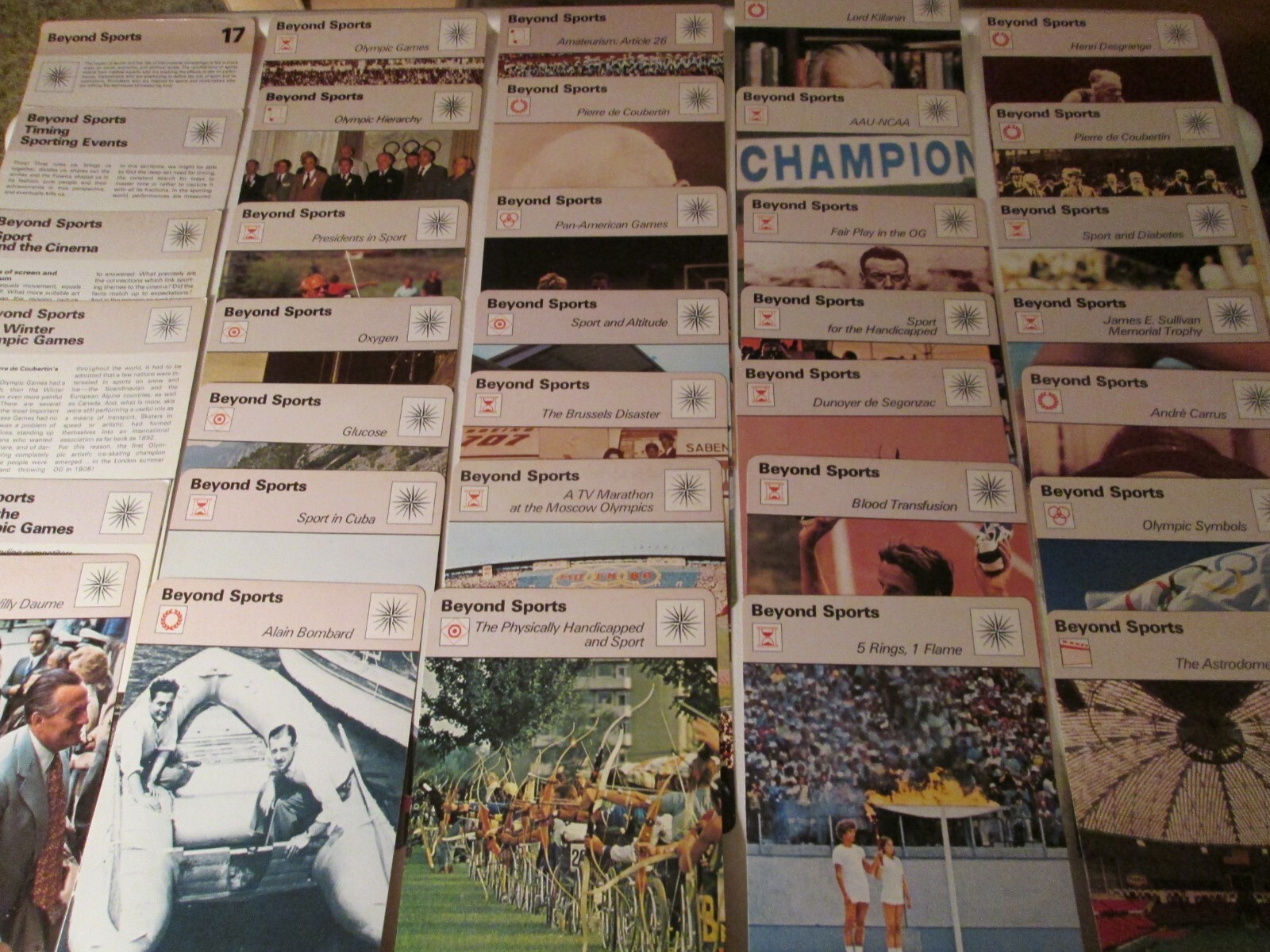 Sportscaster Cards Beyond Sports Lot Of 40 From The 1970s | eBay