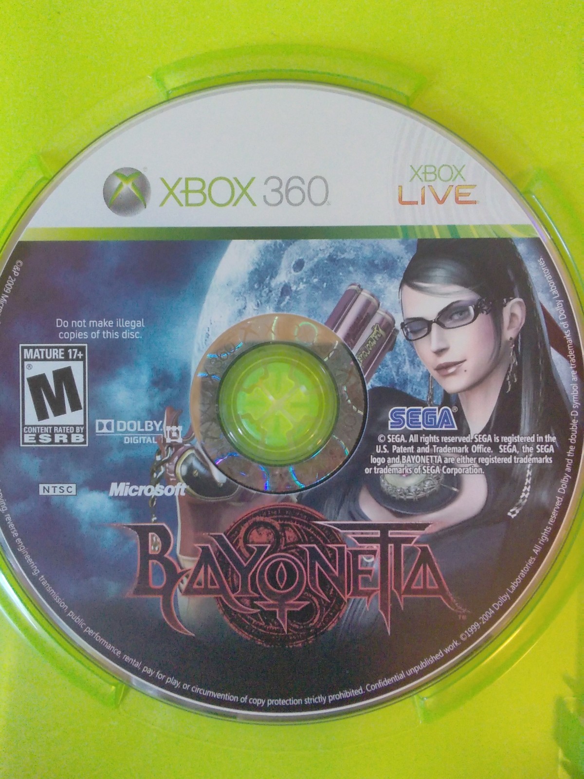 BAYONETTA (Xbox 360)(Game Disc, Cover Art, Instruction Manual) | eBay