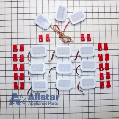 Whirlpool Refrigerator LED Light Module Kit W11683243 | eBay