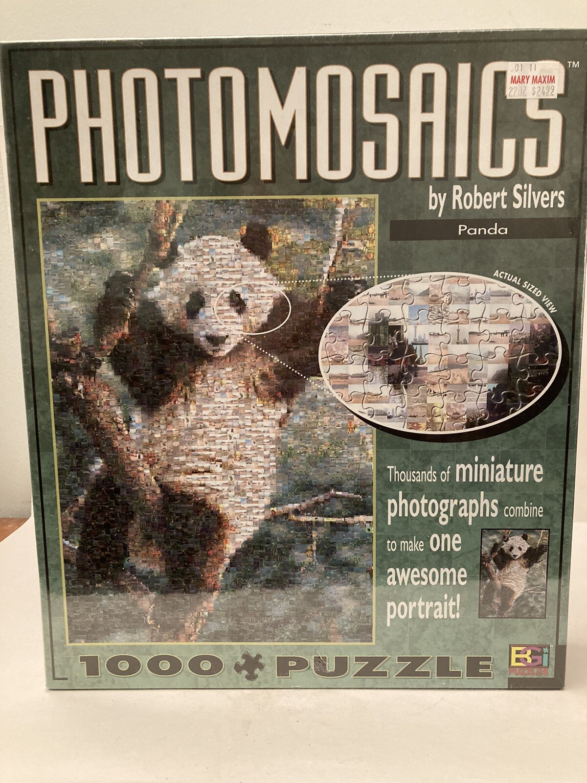 Photomosaics 1000 Piece Jigsaw Puzzle by Robert Silvers New Sealed In ...