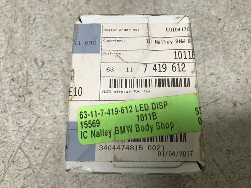 Genuine BMW F30 F31 F35 Sedan Headlight LED Cooling Fan OEM New ...