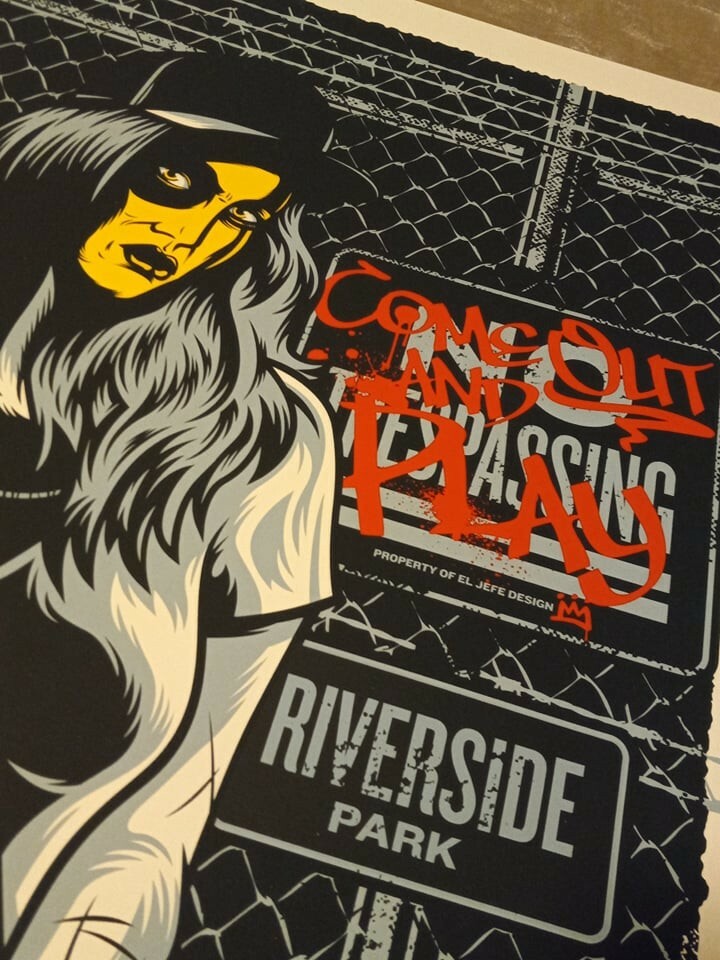 Come Out & Play Print El Jefe Rockets are Red Riverside Park Baseball ...