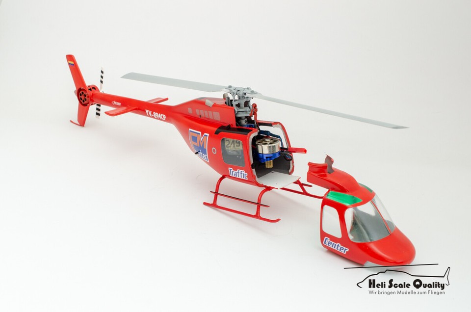 Fuselage Kit Bell 206 Jet Ranger 1:24 for Blade 200S / 200SRX / 130S ...