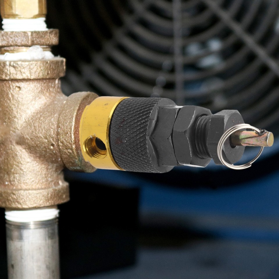 Control Type Black Pressure Regulator Air Compressor Safety Relief ...