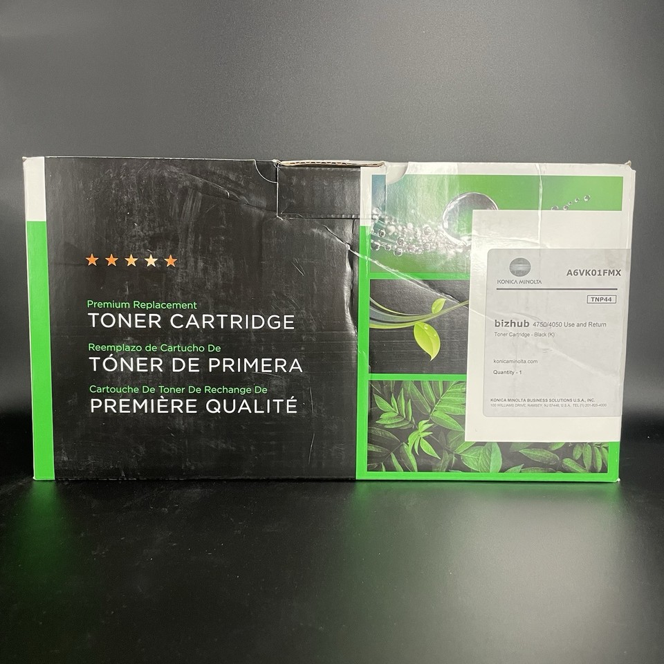 Konica Minolta TNP44 Compatible Black A6VK01F Toner Cartridge Bizhub ...