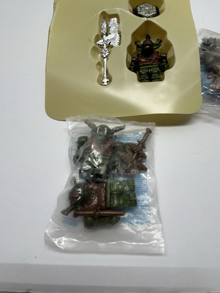 Lot of 5 Mega Bloks Krystal Wars Knights Orcs Mini Figures Ogres Green ...