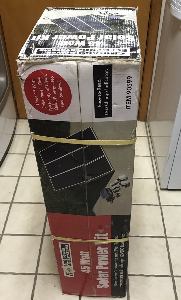 Harbor Freight 45 Watt Solar Kit Sungold 200 Watt Solarmodule: