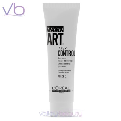 L'OREAL Tecni Art Liss Control | Anti Frizz Gel-Cream for Unruly Hair ...