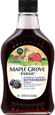 Maple Grove Farms Boysenberry Syrup - 8.5 oz | eBay