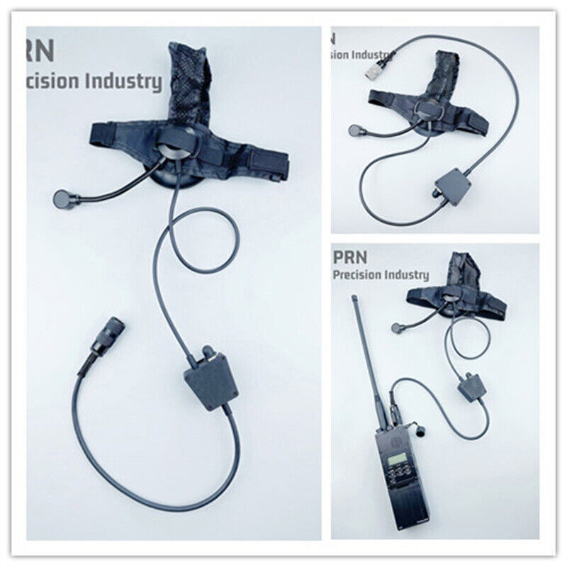 PRN 6PIN E-SWTICH EPTT TASC Earphone Headset Accessories for PRC Radio ...