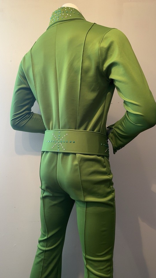 Elvis Jumpsuit And Belt with Rhinestone detail men’s size M/L NWT | eBay