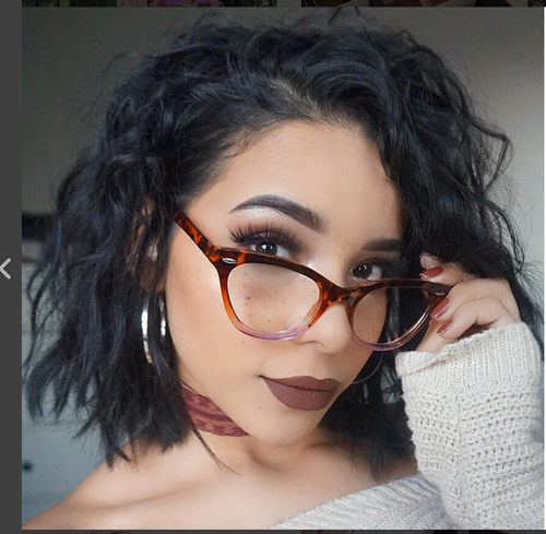 Cat Eye"Ombre" Women Eyeglasses Tortoise Two Tone Gradient Shadz GAFAS ...