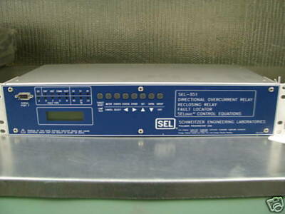 SEL-351 Directional Overcurrent Relay, Reclosing Relay | eBay