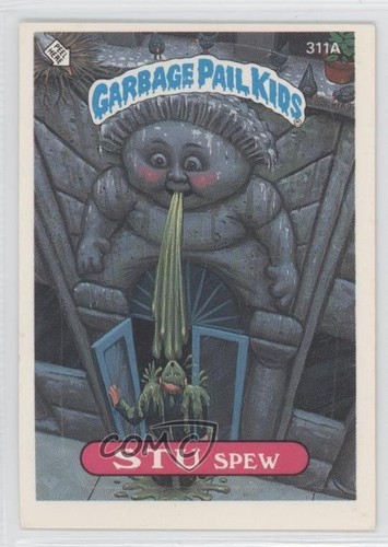 1987 Topps Garbage Pail Kids Series 8 Stu Spew (Two Star Back) #311a ...