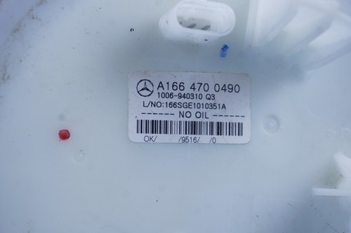 Mercedes GL GLE GLS ML R Fuel Sender Unit with Gauge 166-470-04-90 OEM ...