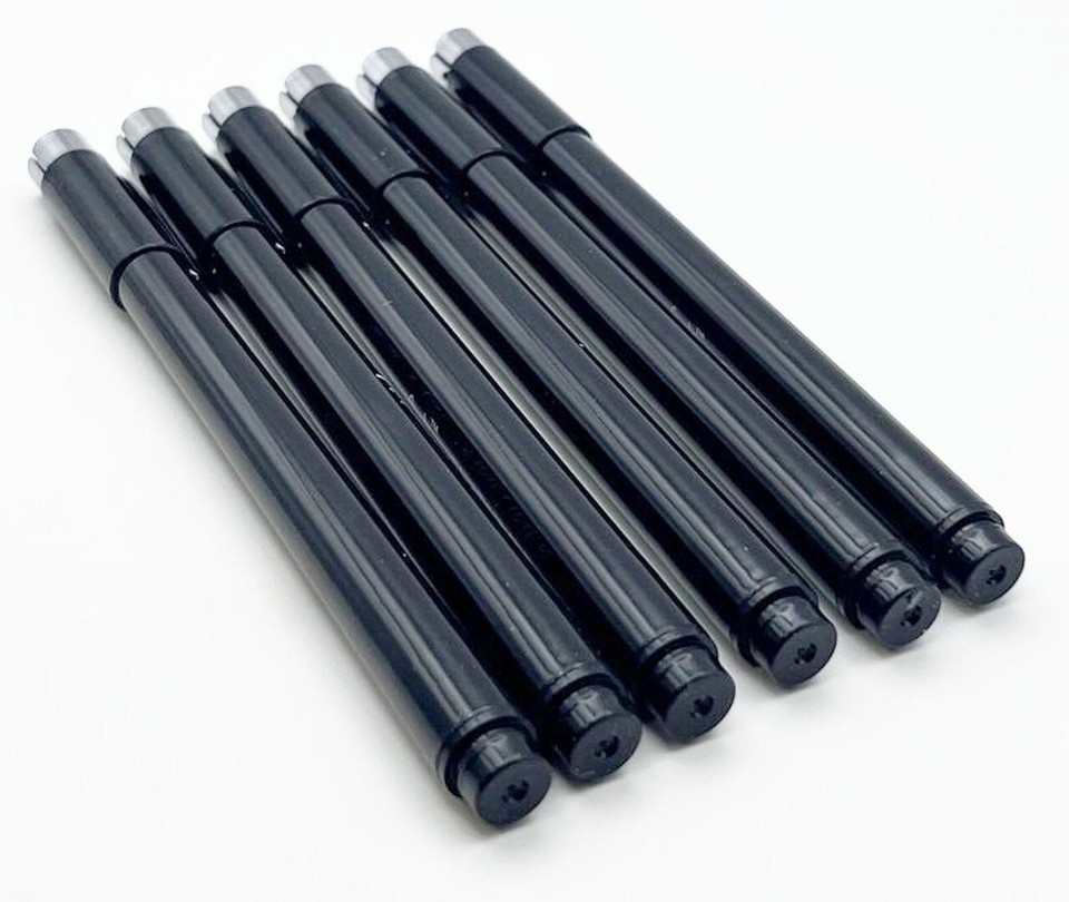 6 Black Fineliners Pens Fine Line Pen Fine Liner Drawing Black Pigment ...
