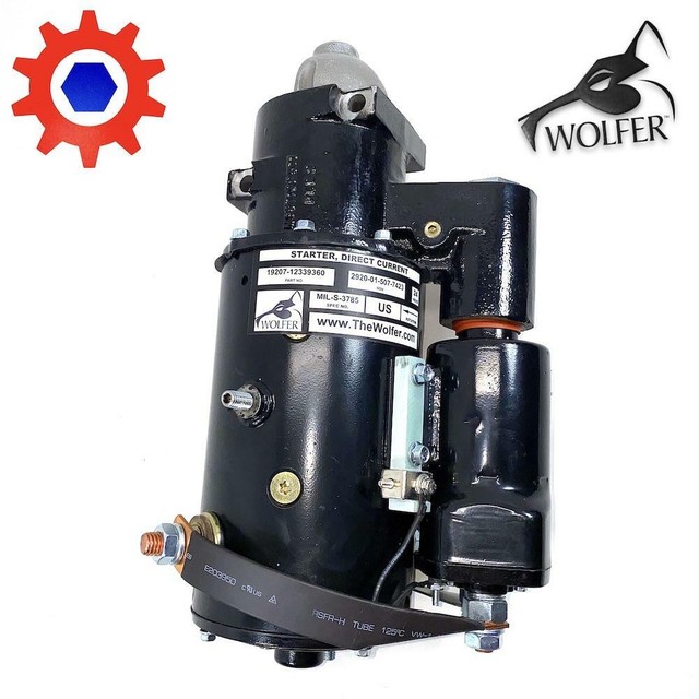 Starter 24volt Hummer Humvee 12339360 2920015077423 Mfy6714ut Mfy6711ut ...