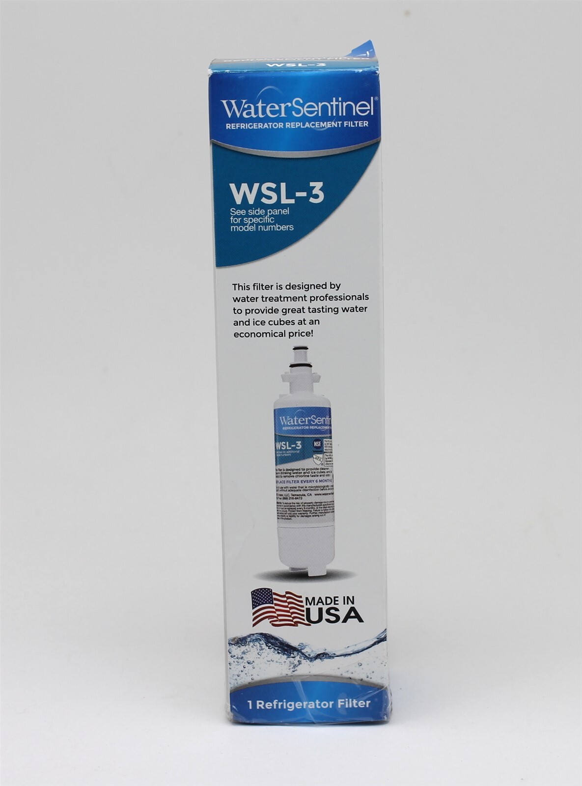 WATER SENTINEL REFRIGERATOR FILTER WSL-3 COMPATIBLE WITH LG LTP700P ...