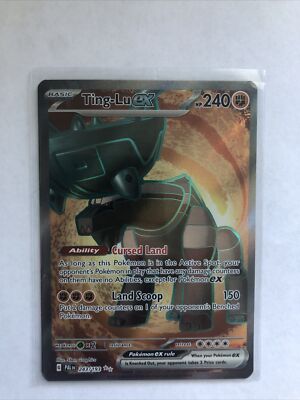 Pokémon TCG Ting-Lu ex Scarlet & Violet - Paldea Evolved 243/193 Holo ...