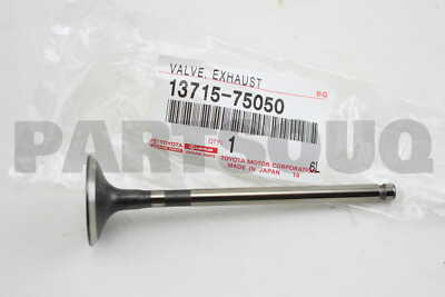 1371575050 Genuine Toyota VALVE, EXHAUST 13715-75050 | eBay