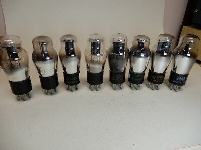 Misc Makes Type 37 Vacuum Tubes (8) Amplitrex Tested 81% to 118% Gm | eBay